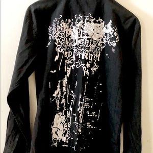 Frankie Max | Shirts | Mens Frankie Max Black Shirt Size Small | Poshmark